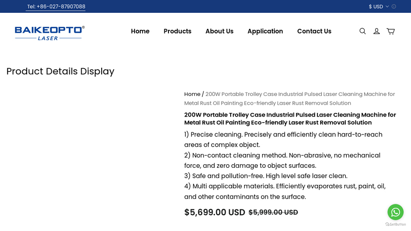 Top 6 200 Watt Pulse Laser Cleaning Machine Manufacturers (2026 Audit ...