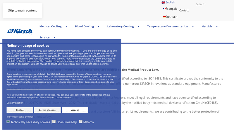 Top 10 Blood Bank Refrigerator Manufacturers 2026