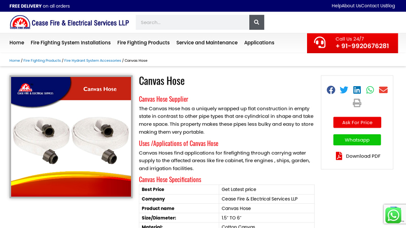 Top 9 Canvas Hose Manufacturers 2026