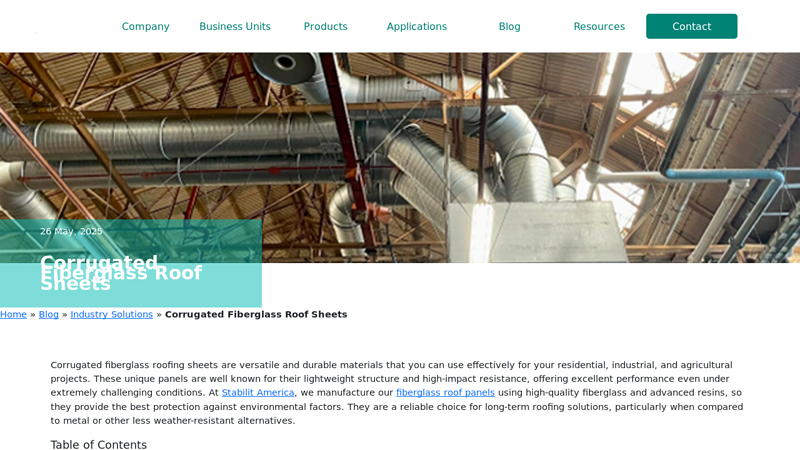 Top 9 Fiberglass Roof Panel Manufacturers 2026