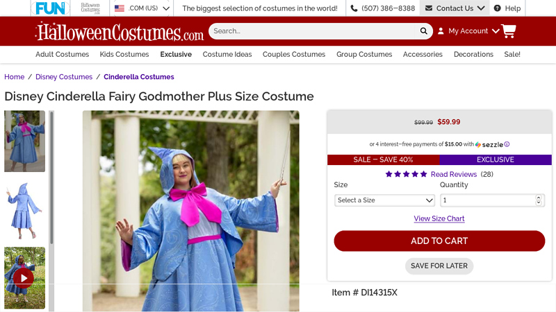 Top 3 Plus Size Fairy Godmother Costume Manufacturers 2026