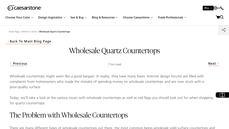 Top 10 Quartz Countertops Wholesale Manufacturers 2026